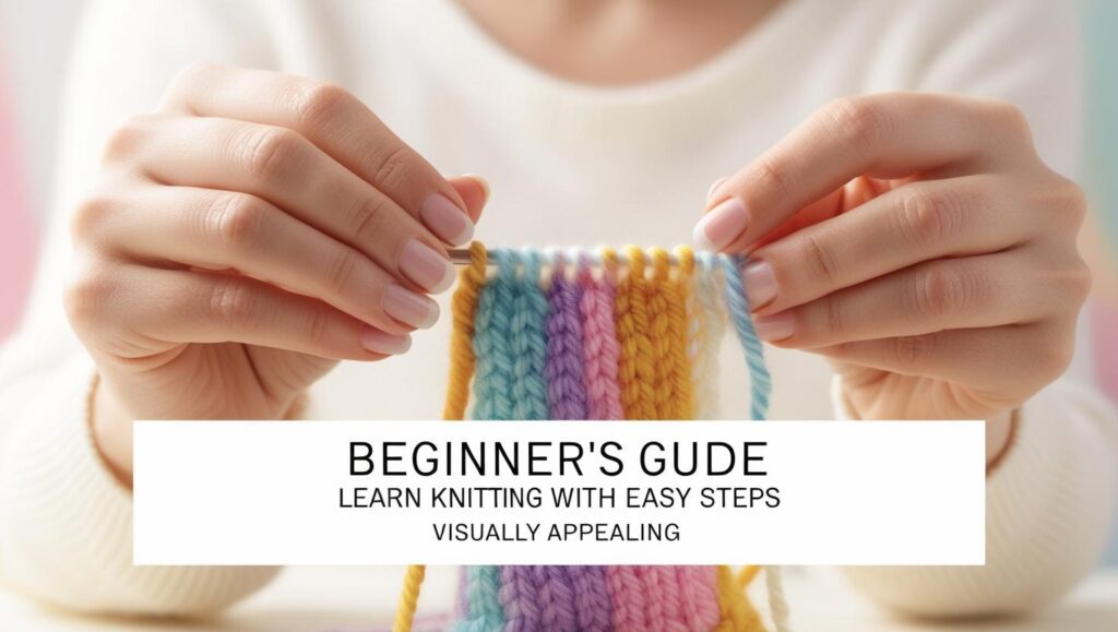 Beginner's Guide: Learn Knitting with Easy Steps