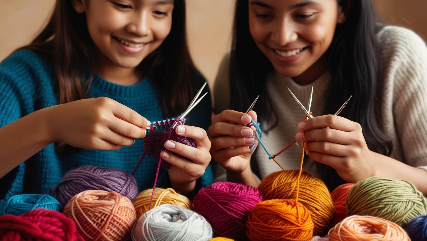 Knitting for Calm: A Craft's Impact on Mental Health