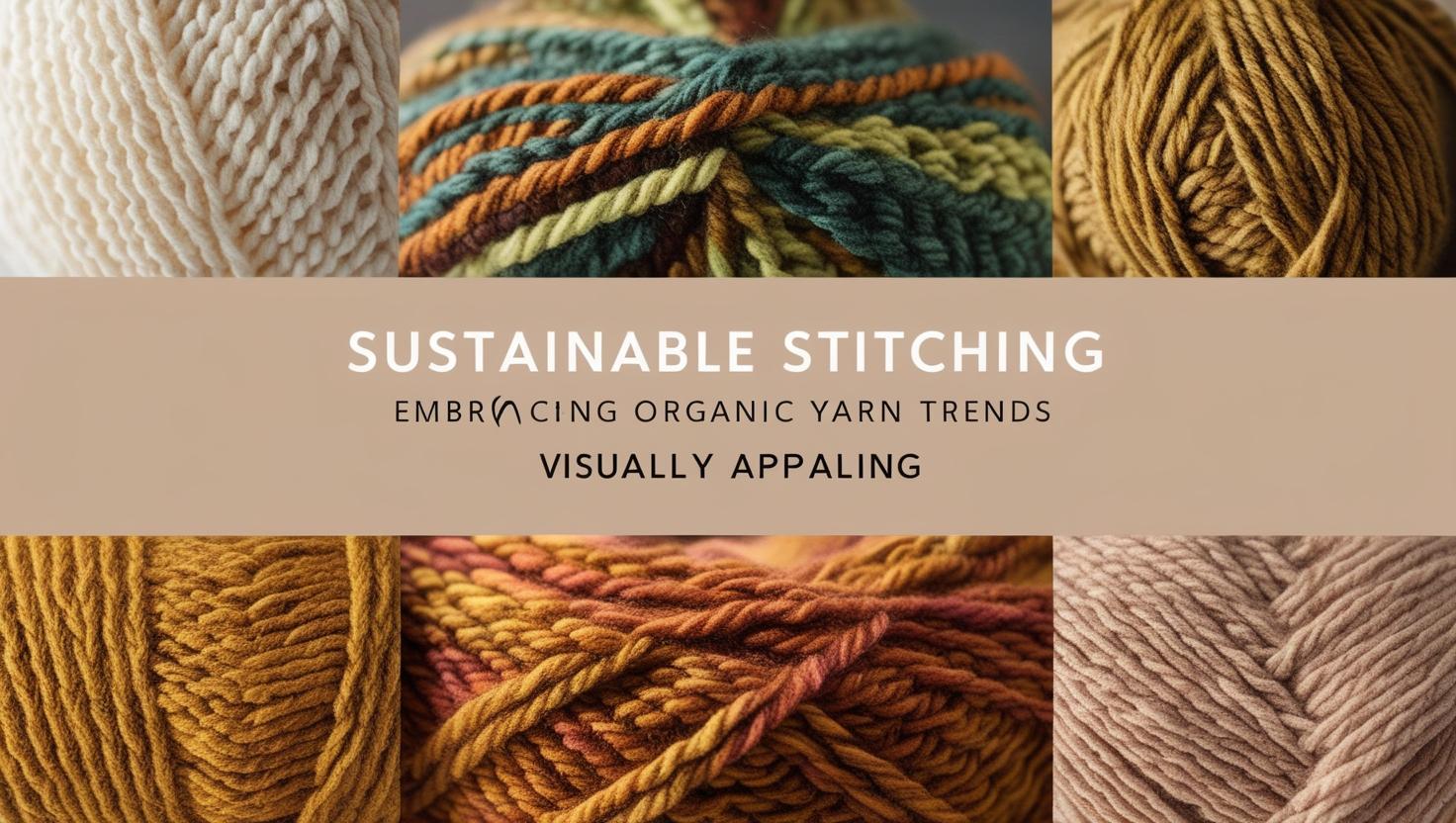 Sustainable Stitching: Embracing Organic Yarn Trends